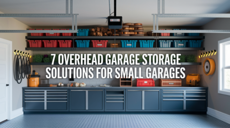 7 Overhead Garage Storage Solutions for Small Garages