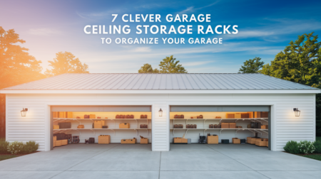 7 Clever Garage Ceiling Storage Racks to Organize Your Garage