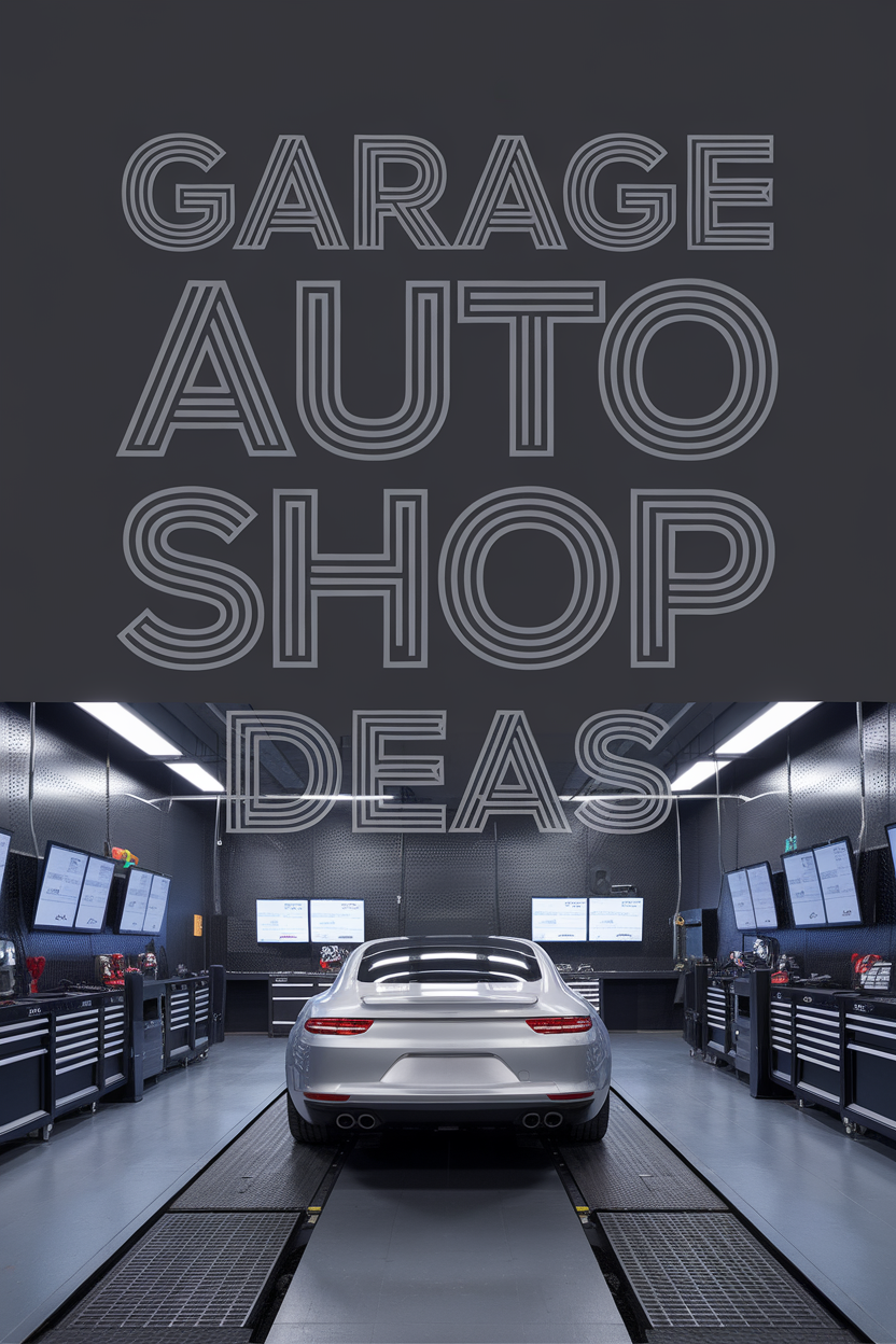 How to Create Your Dream Garage Auto Shop Space