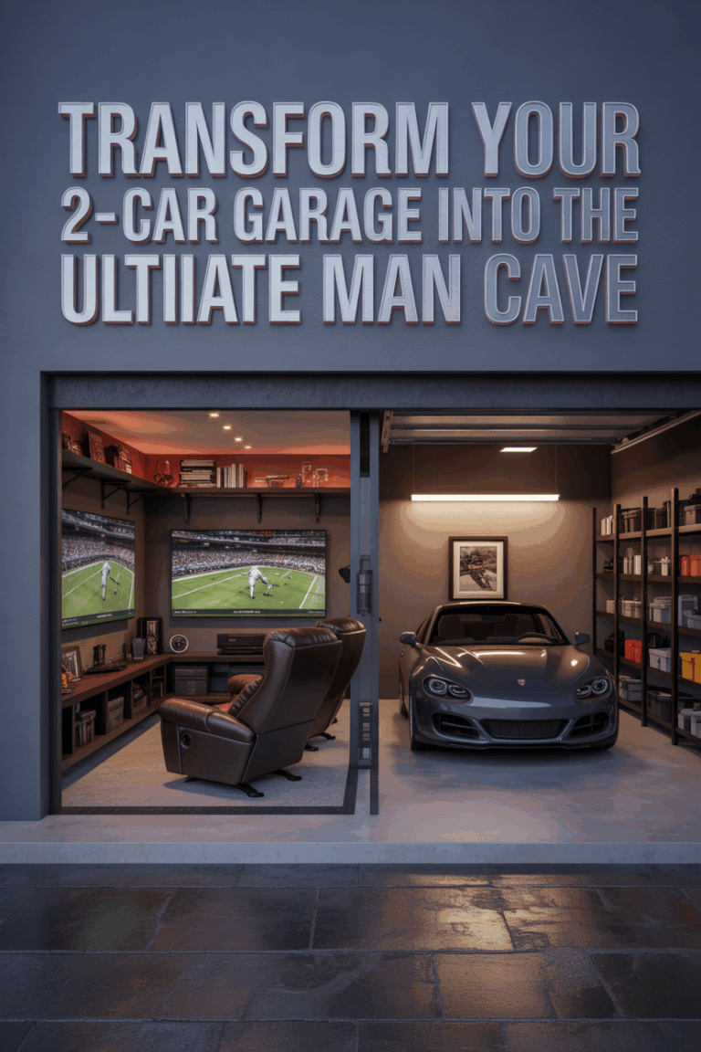 From Man Cave to Amazing Space: 12 Genius Ideas to Transform Your 2-Car ...