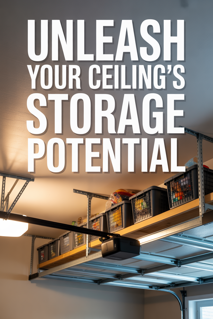 Reclaim Your Garage: 7 Easy DIY Overhead Storage Solutions That ...